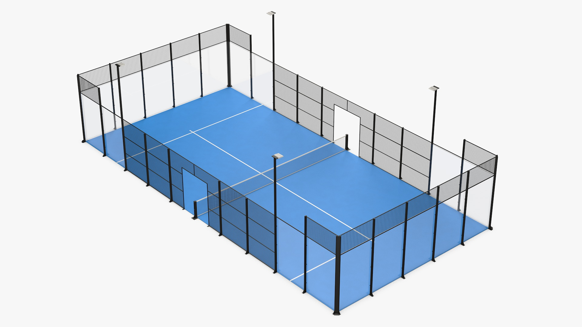 3D Padel Tennis Collection Model - TurboSquid 1892567