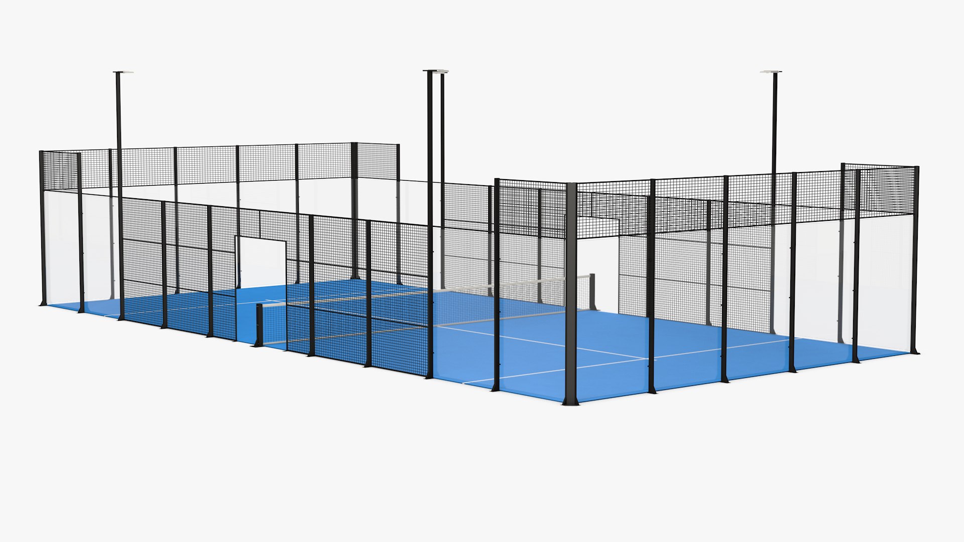 3D Padel Tennis Collection Model - TurboSquid 1892567