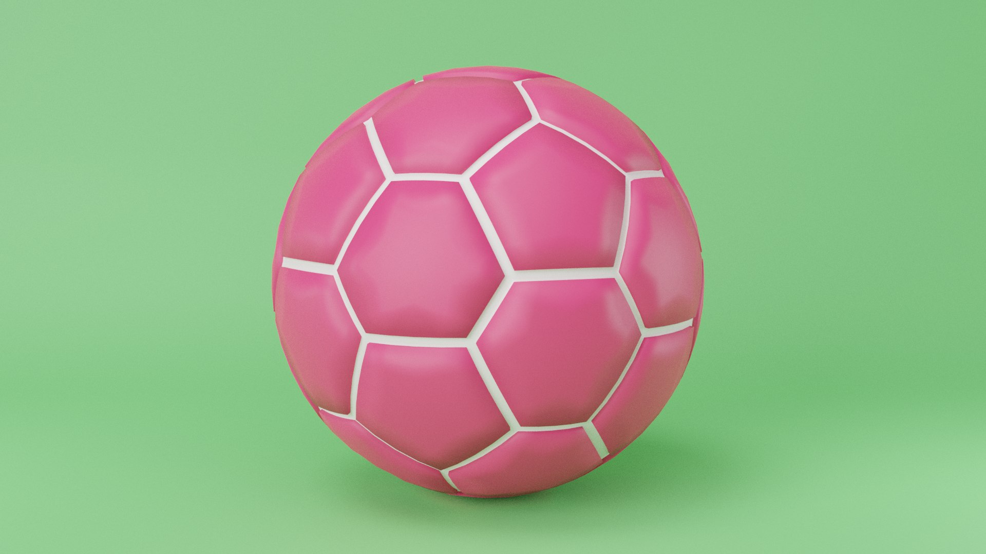 Pink Soccer Ball 3D - TurboSquid 2081092