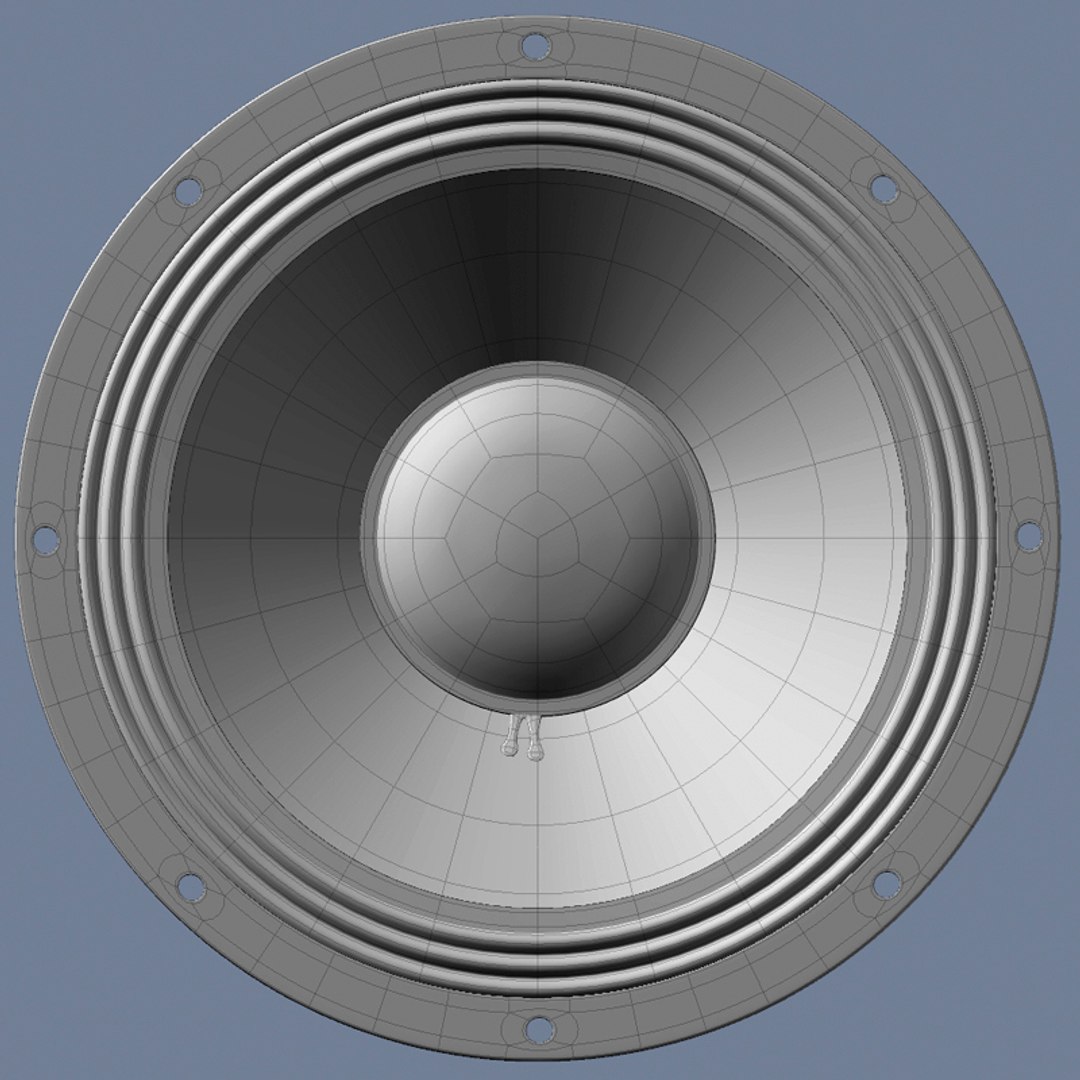Loud Speaker 3d Model
