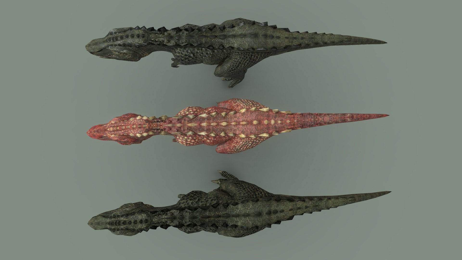 3 T-rex Pack - Jurassic - The Hunted 3D - TurboSquid 2362787