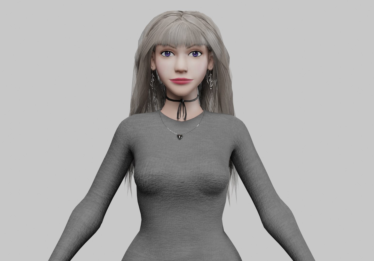 3D Model Beautiful Basic Woman V32497 - TurboSquid 2267090