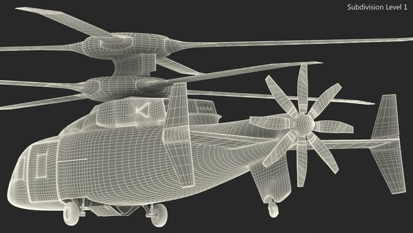 SB-1 Defiant Helicopter 3D - TurboSquid 1845816