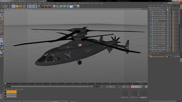 SB-1 Defiant Helicopter 3D - TurboSquid 1845816
