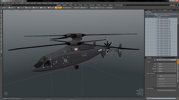 SB-1 Defiant Helicopter 3D - TurboSquid 1845816