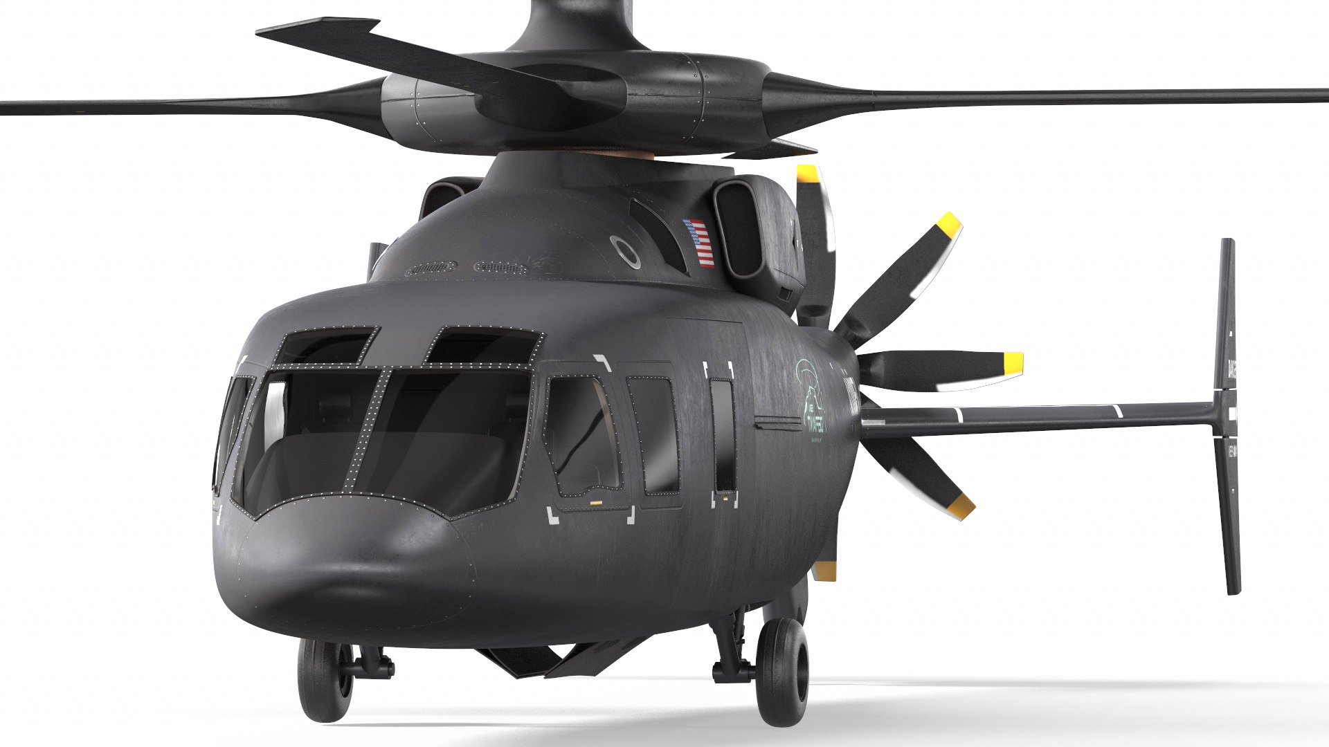 SB-1 Defiant Helicopter 3D - TurboSquid 1845816
