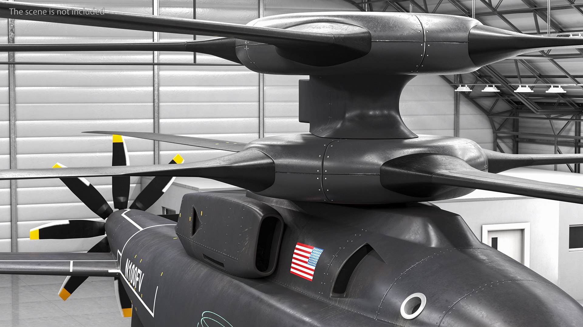 SB-1 Defiant Helicopter 3D - TurboSquid 1845816