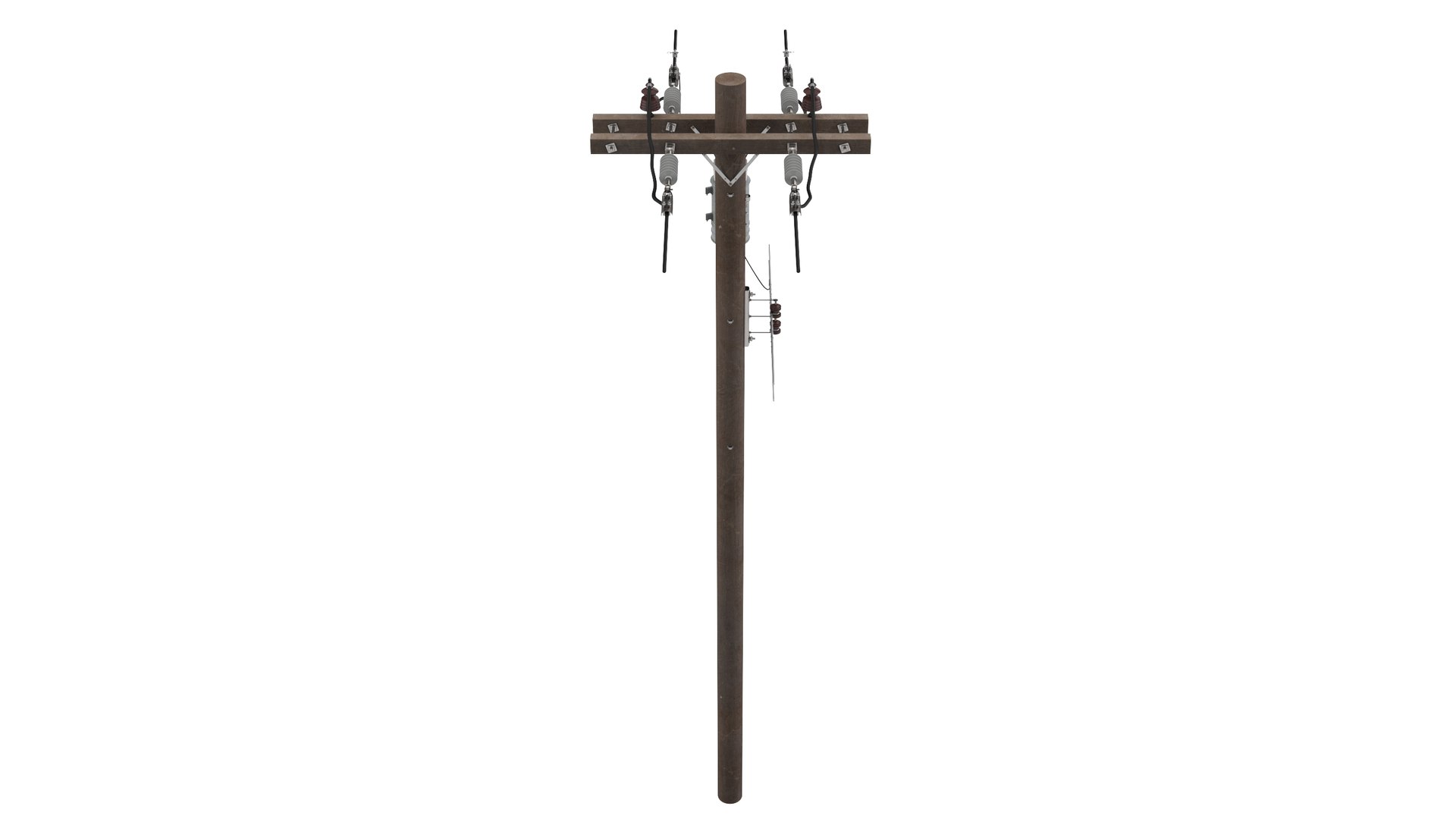 Utility Pole 3D Model - TurboSquid 2178844