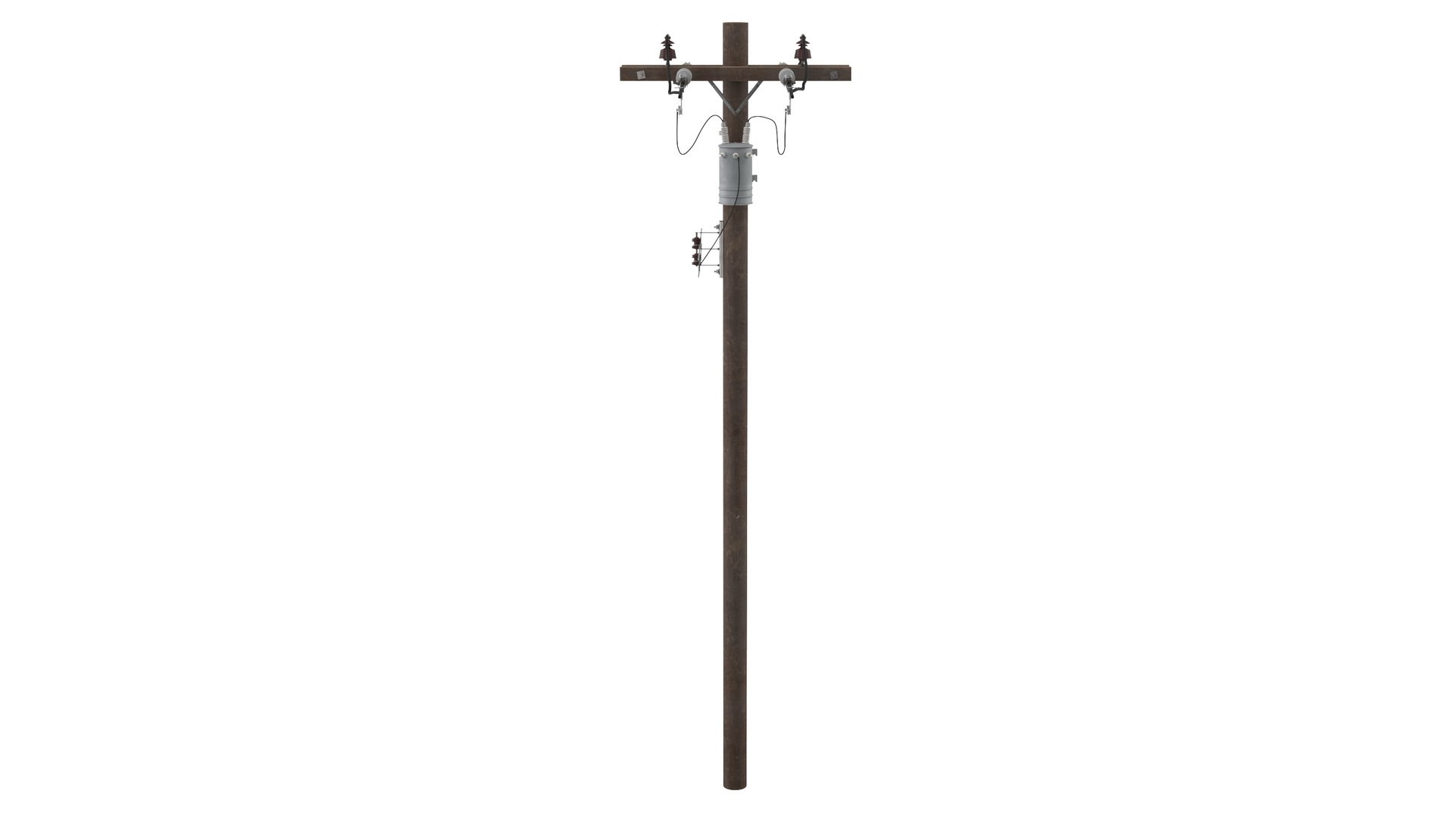 Utility Pole 3D Model - TurboSquid 2178844