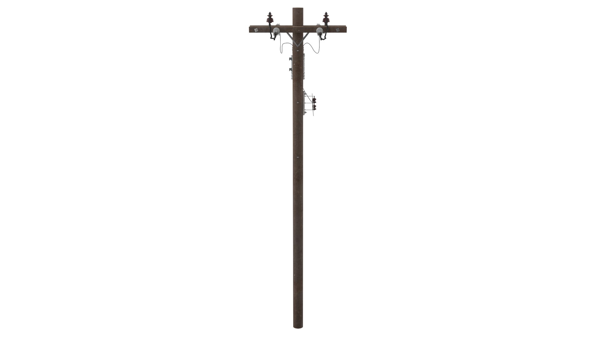 Utility Pole 3D Model - TurboSquid 2178844