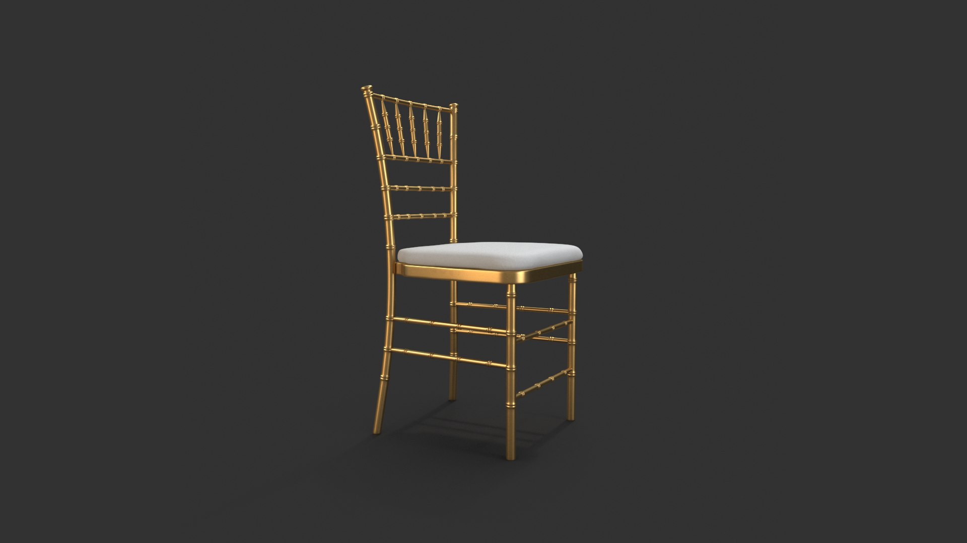 Event Chiavari Chairs Gold Model - TurboSquid 1974790