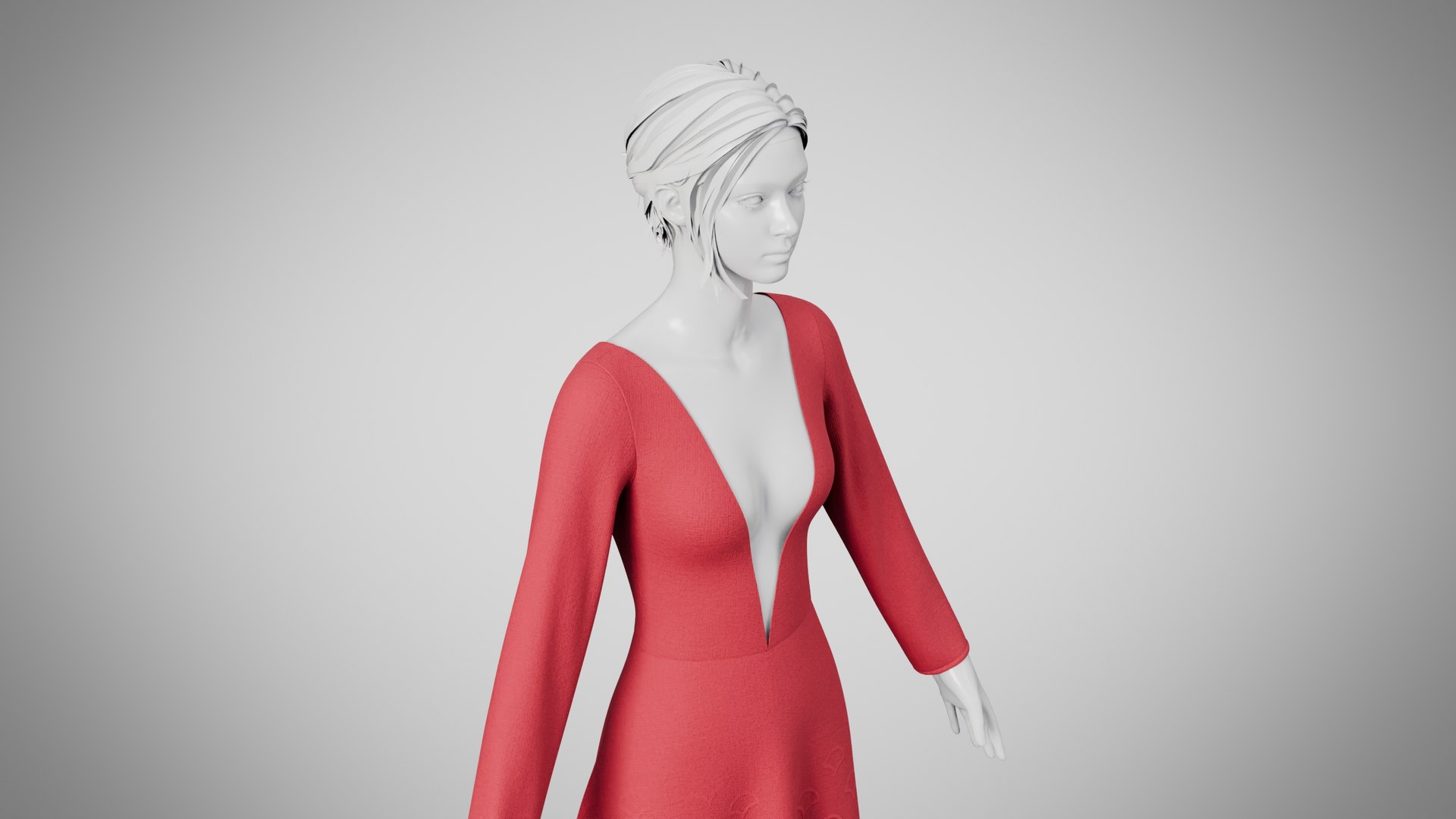 Dress 35 Old Brick 3D Model - TurboSquid 2519164