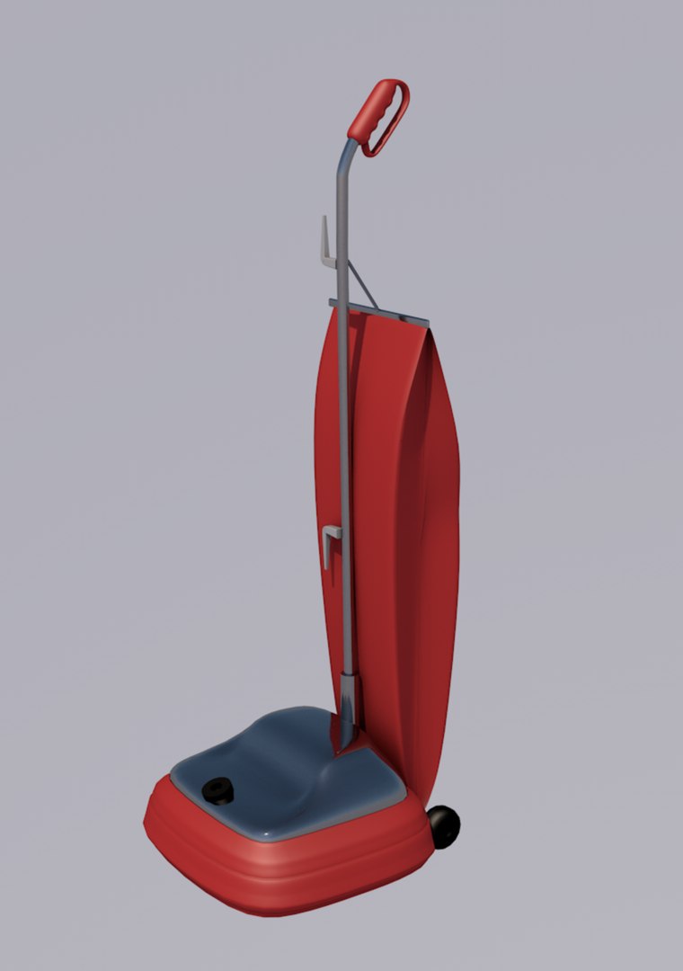 3D Upright Vacuum Cleaner Vac - TurboSquid 1597496