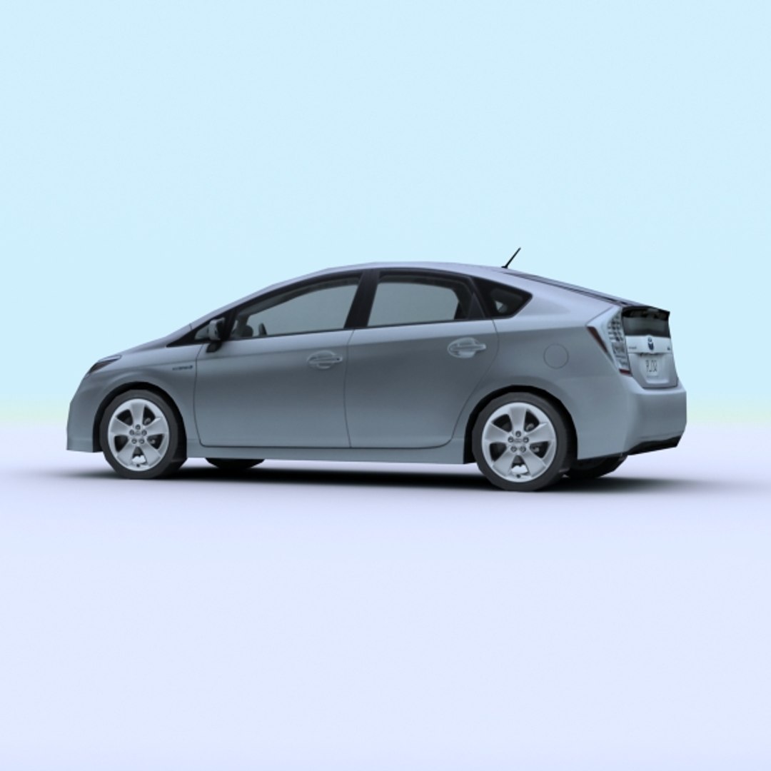 2011 Toyota Prius 3d Model