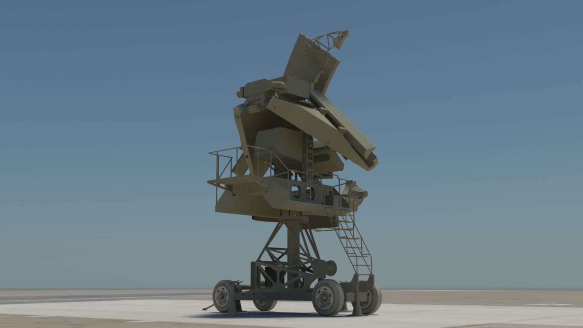 Blow Radar 3D - TurboSquid 1701257