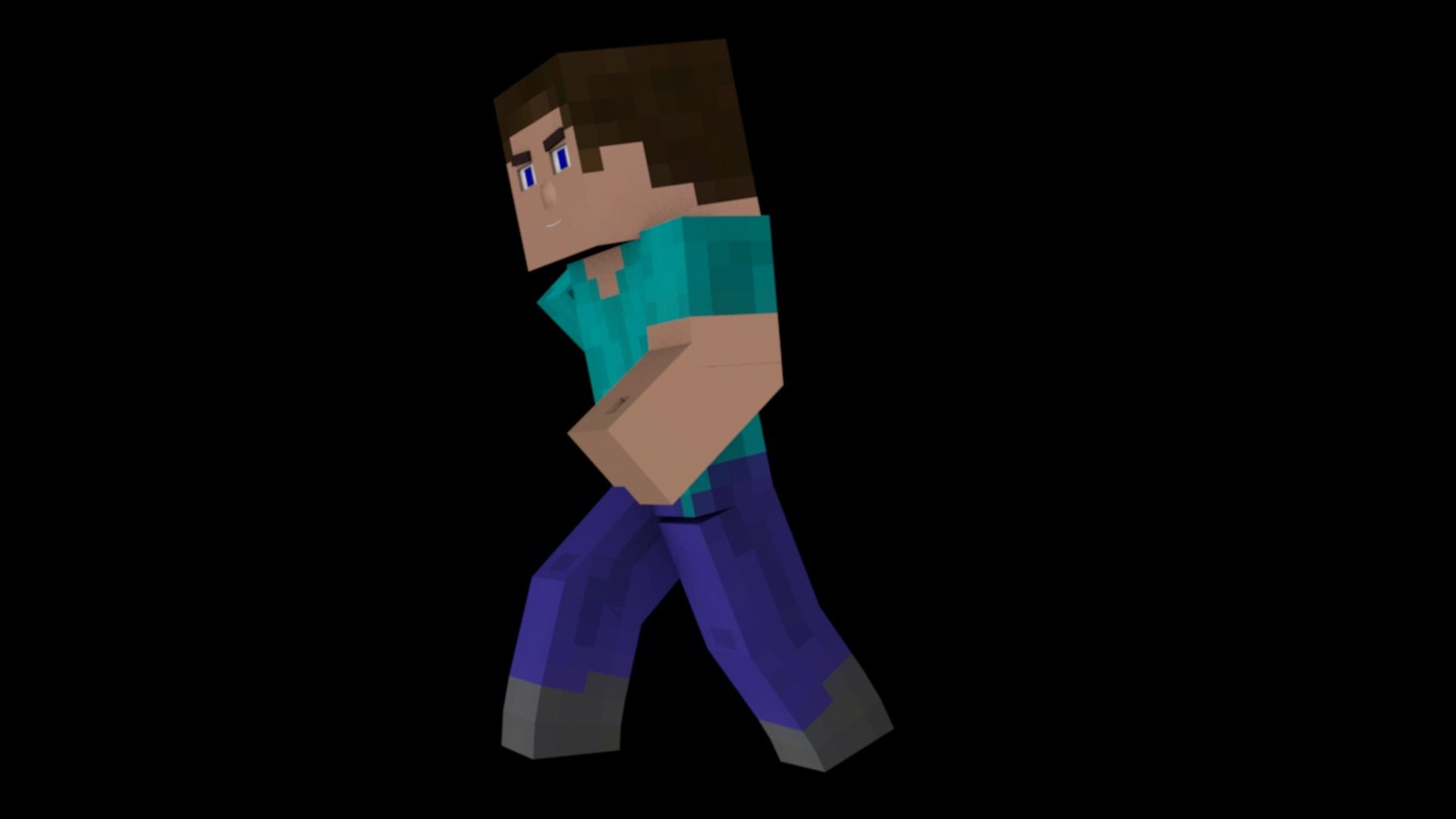 Rig Steve 3d Model