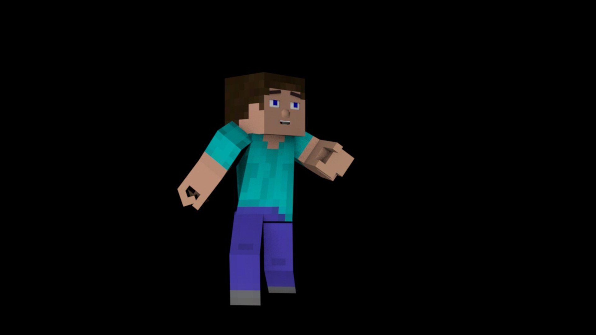 Rig Steve 3d Model