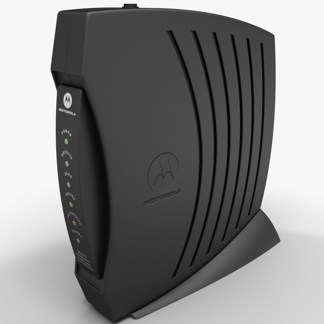 3ds max cable modem motorola surfboard