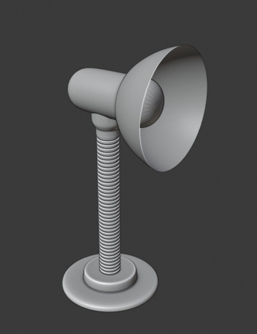 Lamp Blender Rigged Model - TurboSquid 1570577
