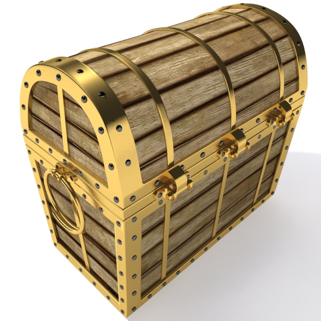 3d Treasure Chest