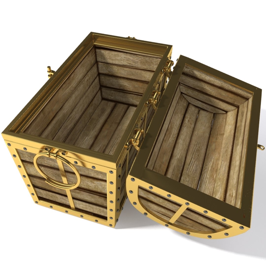 3d Treasure Chest