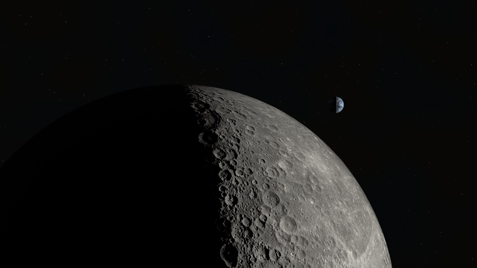 Realistic earth moon 3D model - TurboSquid 1697369