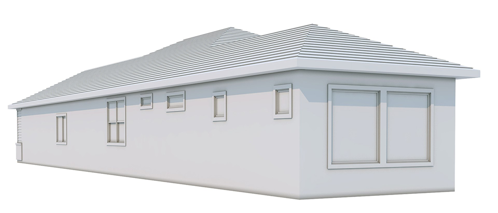 3d Home Roof Model
