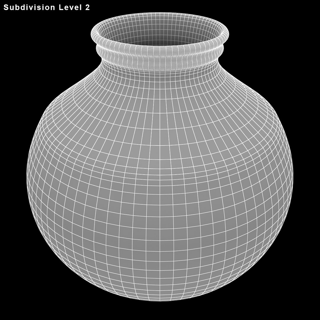 3d Model Water Pot 3