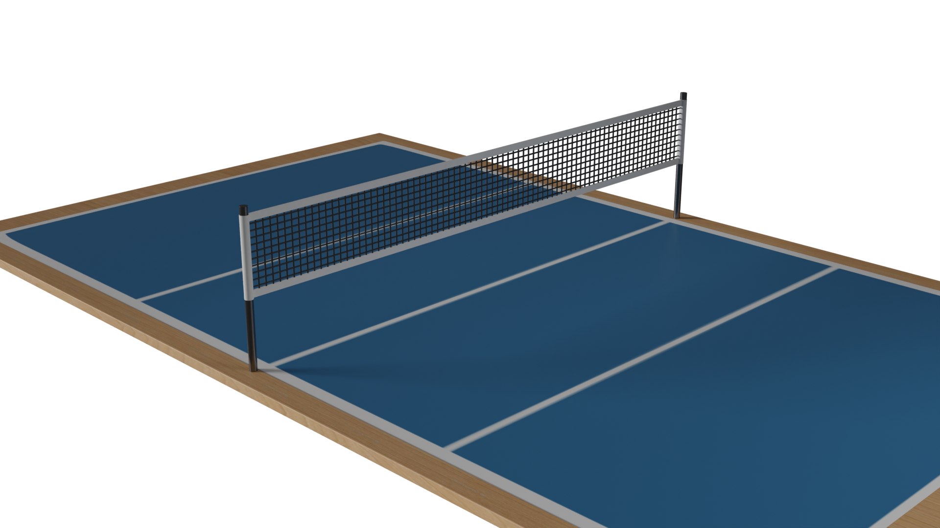 Volleyball Court 3D Model - TurboSquid 2091482