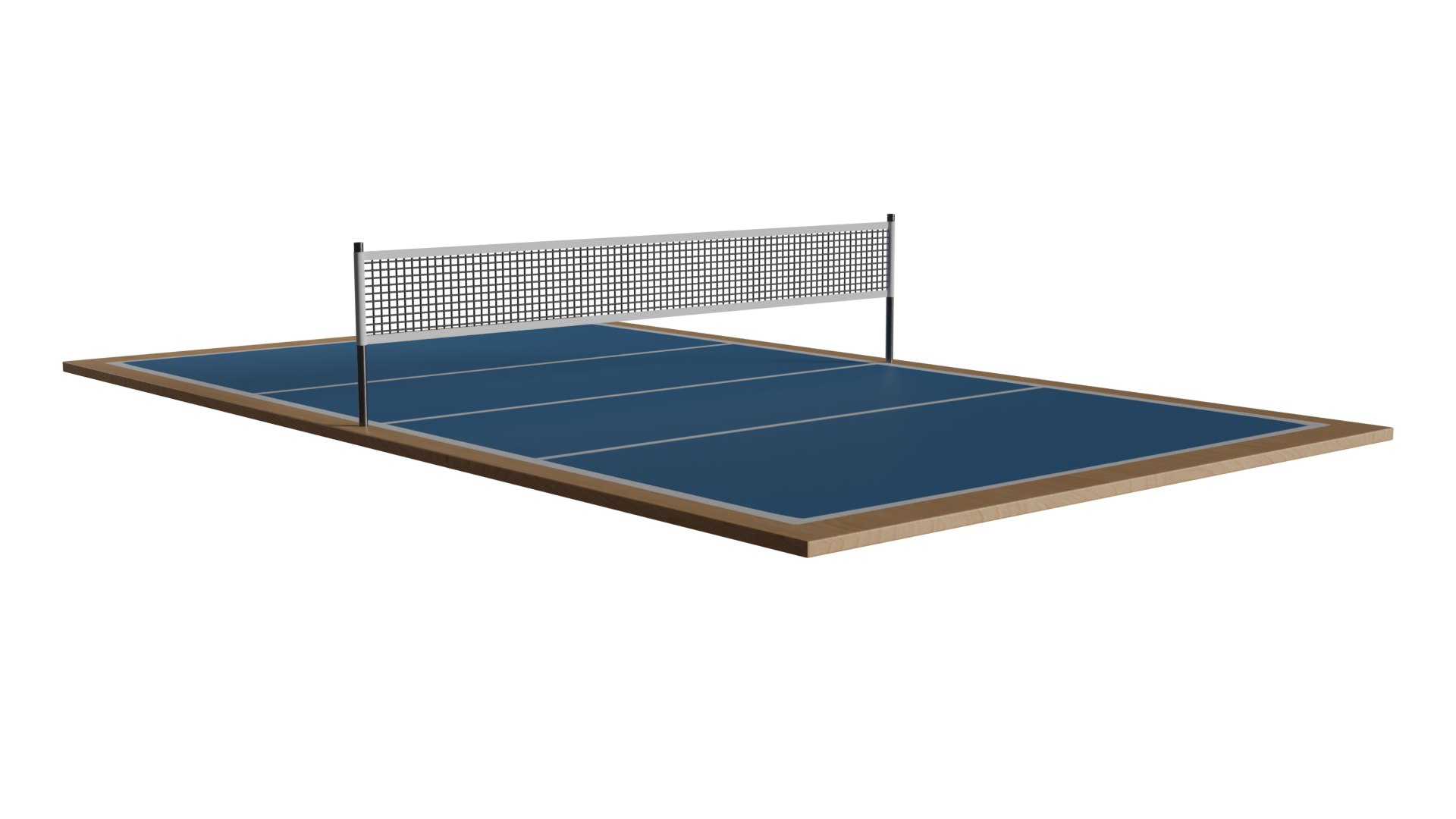 Volleyball Court 3D Model - TurboSquid 2091482