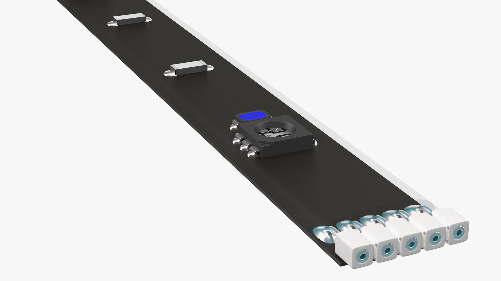 Led strip bar model - TurboSquid 1434519