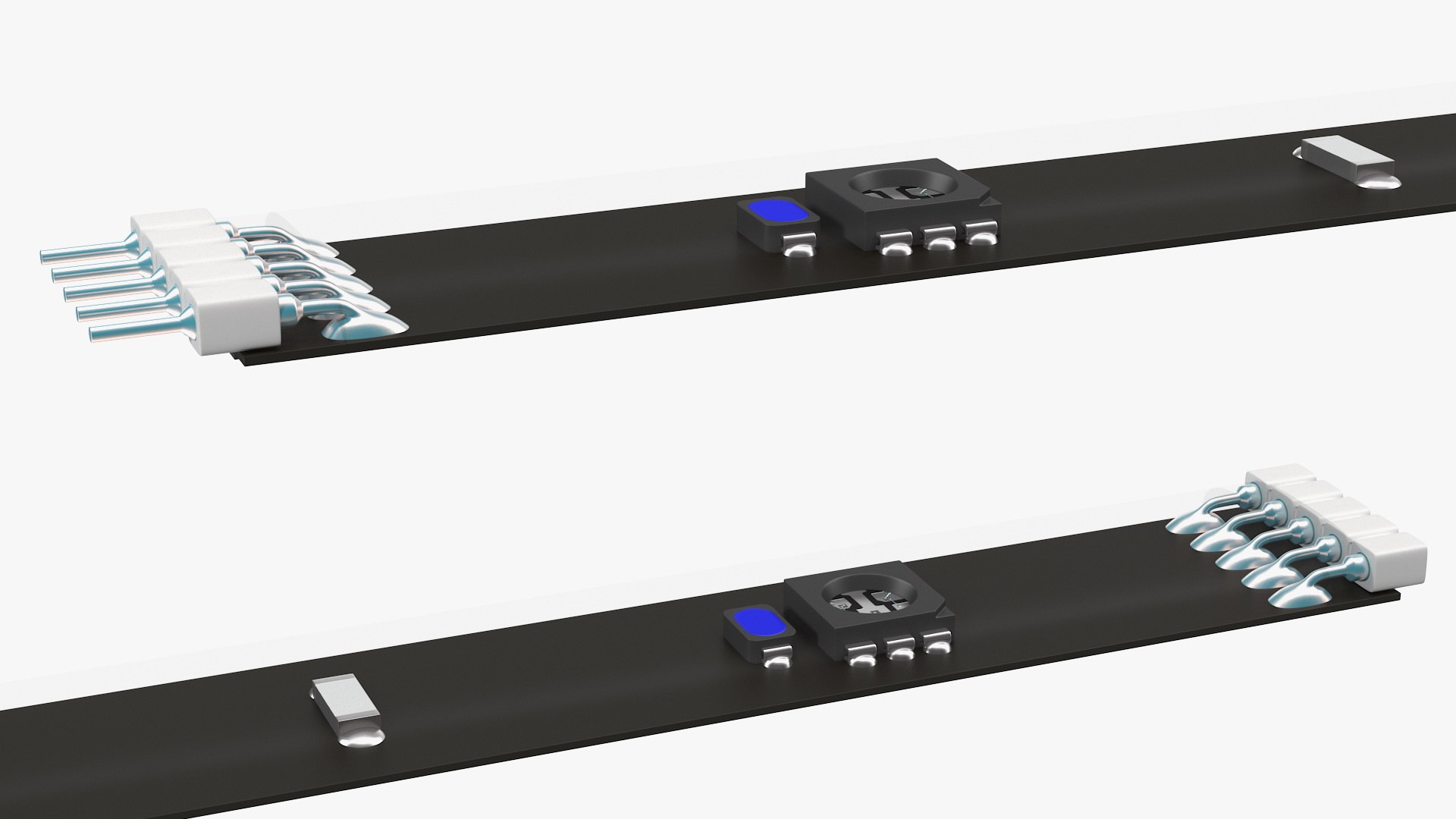 Led strip bar model - TurboSquid 1434519