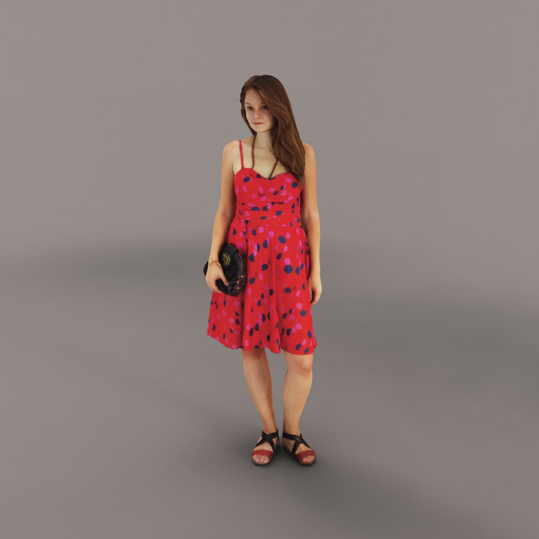 human architectural rig 3d model