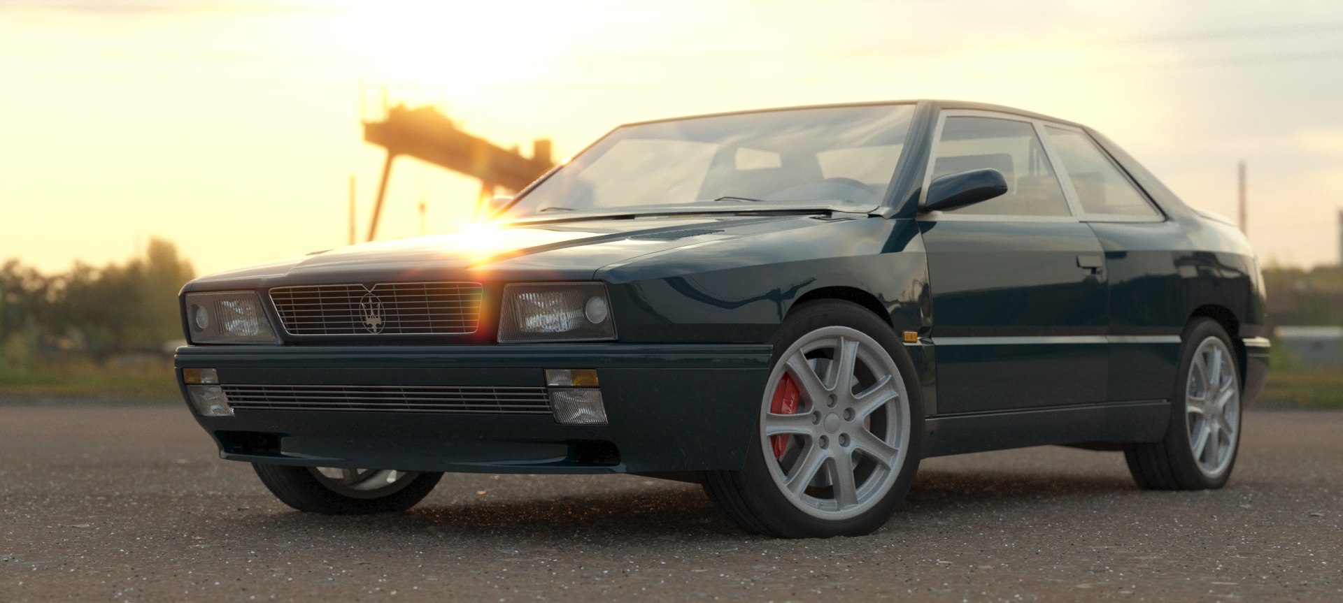 Ghibli Ii Car Model - TurboSquid 1664943