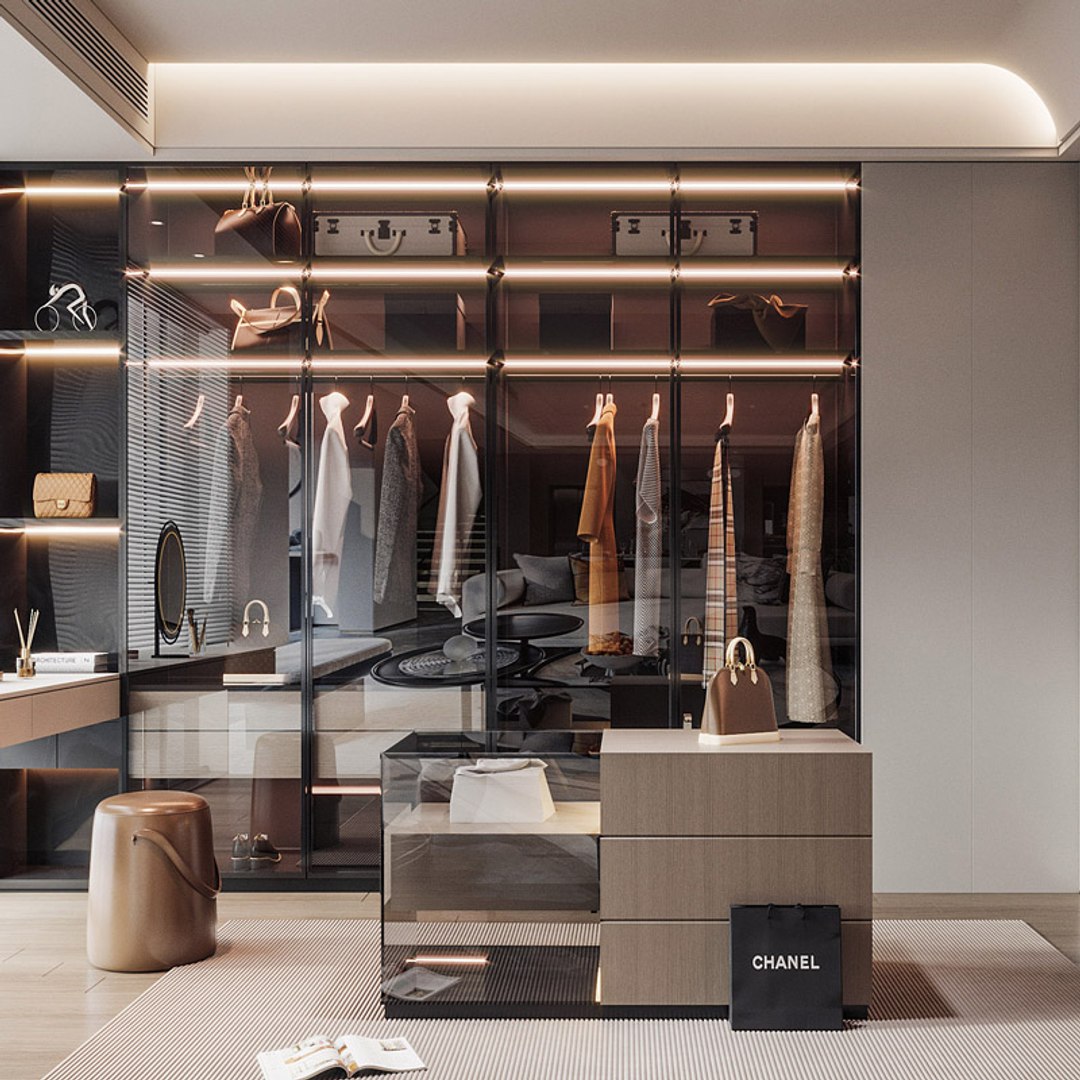 3D Dressing Room Model - TurboSquid 2245966