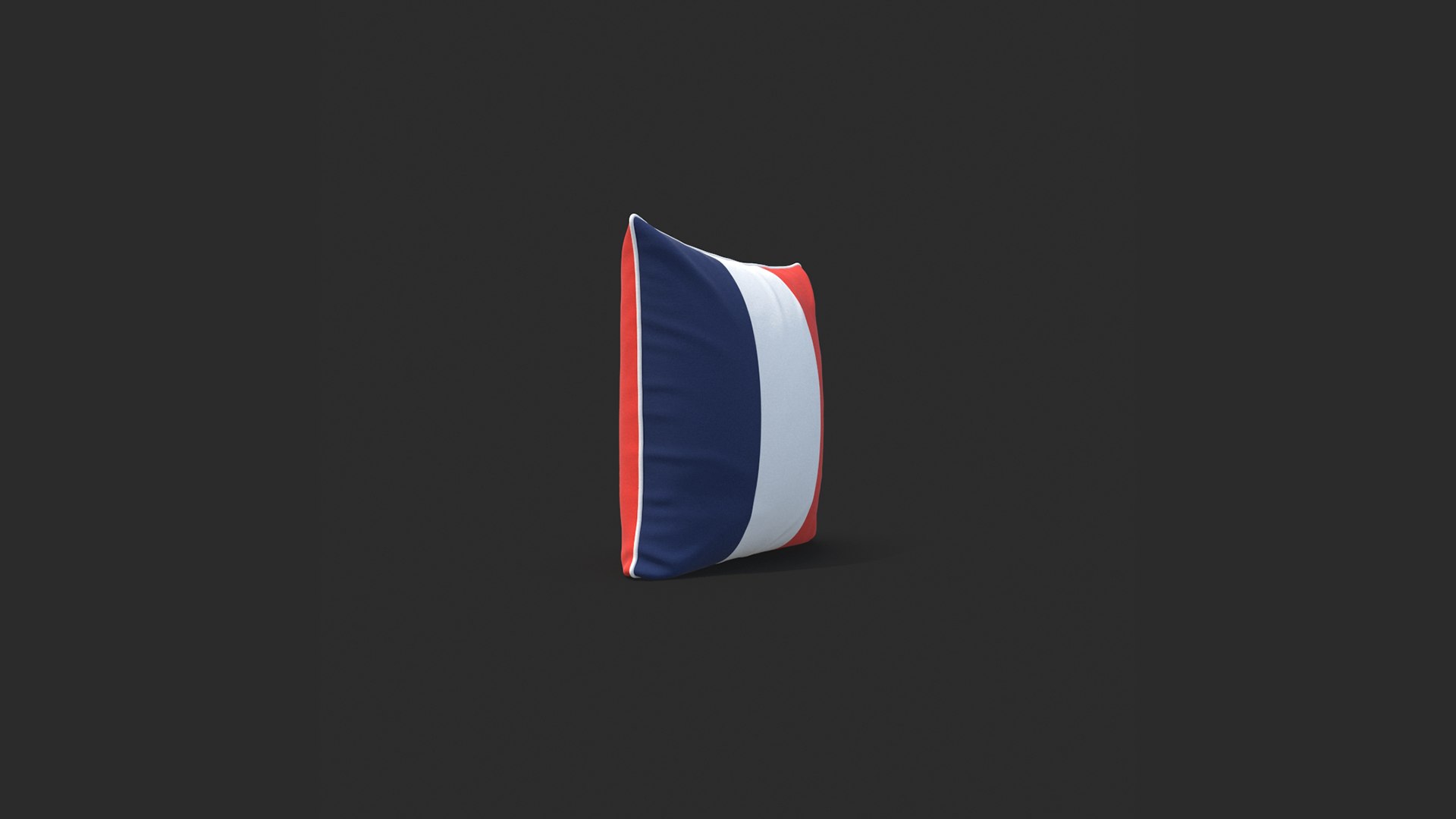 3D Model France Flag Pillow - TurboSquid 2055190