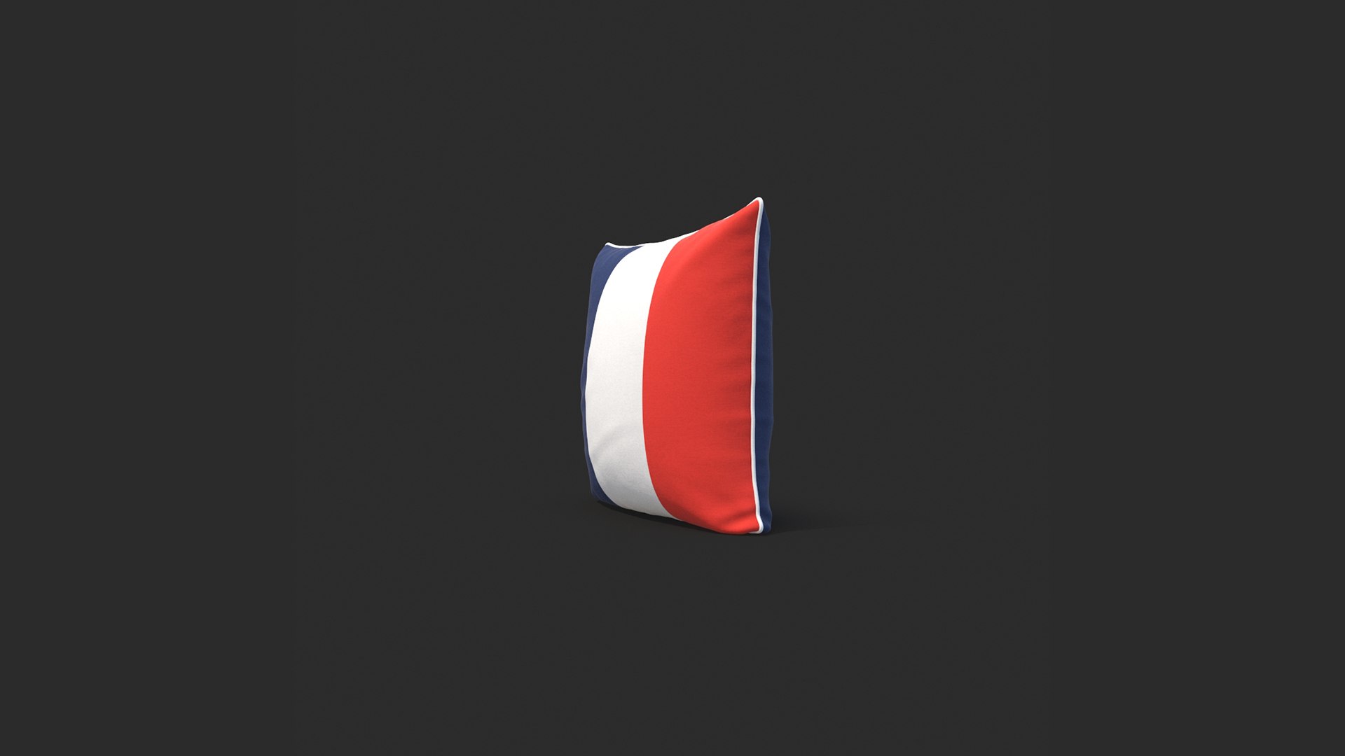 3D Model France Flag Pillow - TurboSquid 2055190