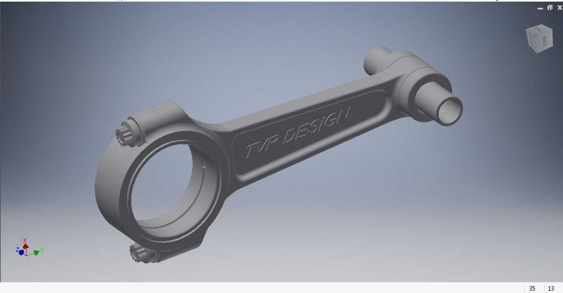 Car piston 3D model - TurboSquid 1316846