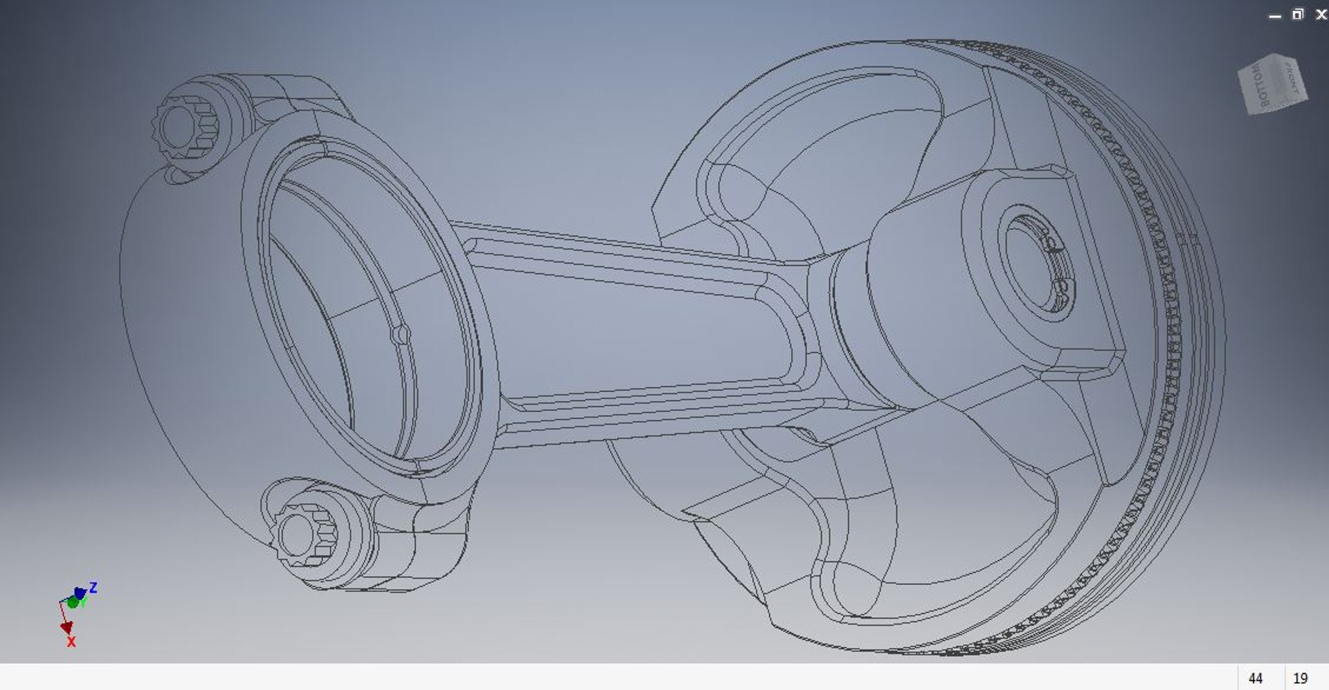 Car piston 3D model - TurboSquid 1316846