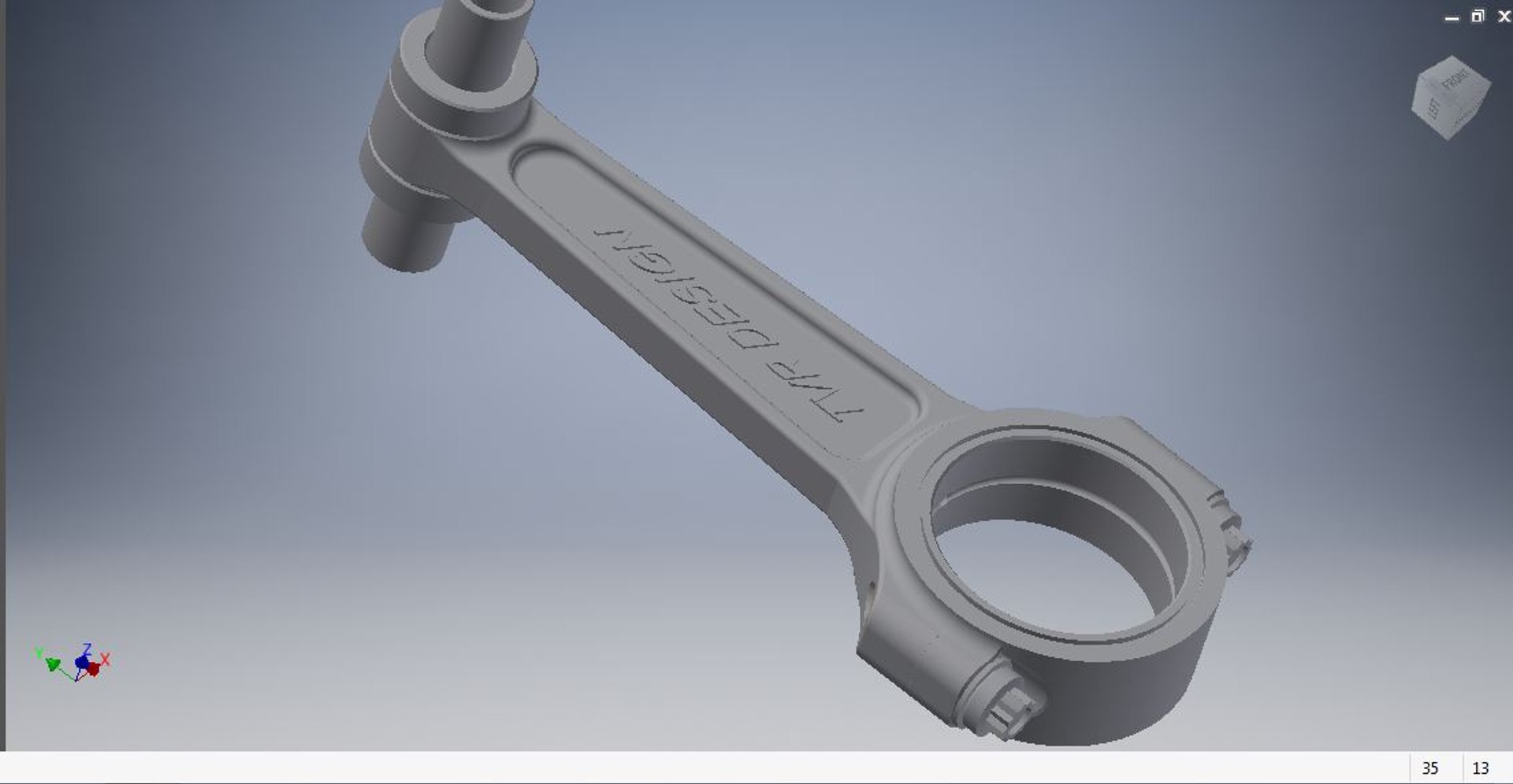 Car piston 3D model - TurboSquid 1316846