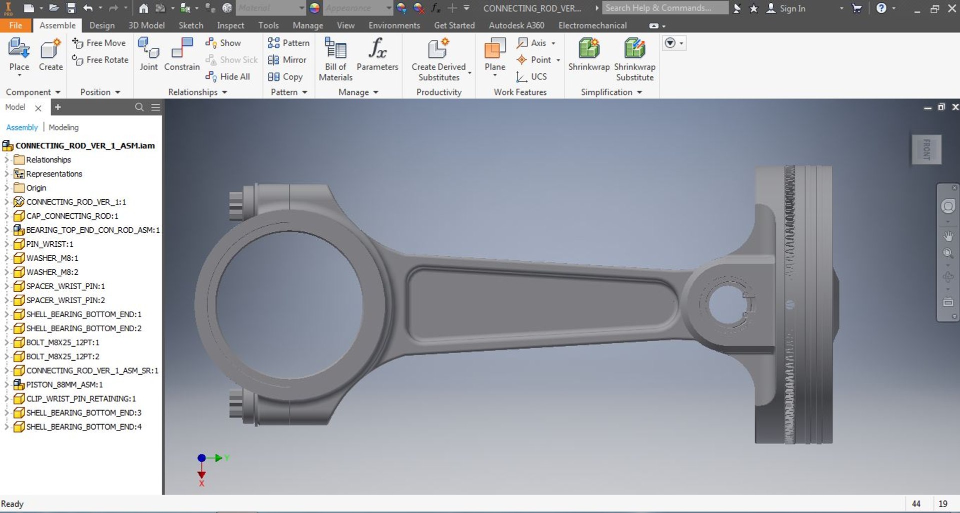 Car piston 3D model - TurboSquid 1316846