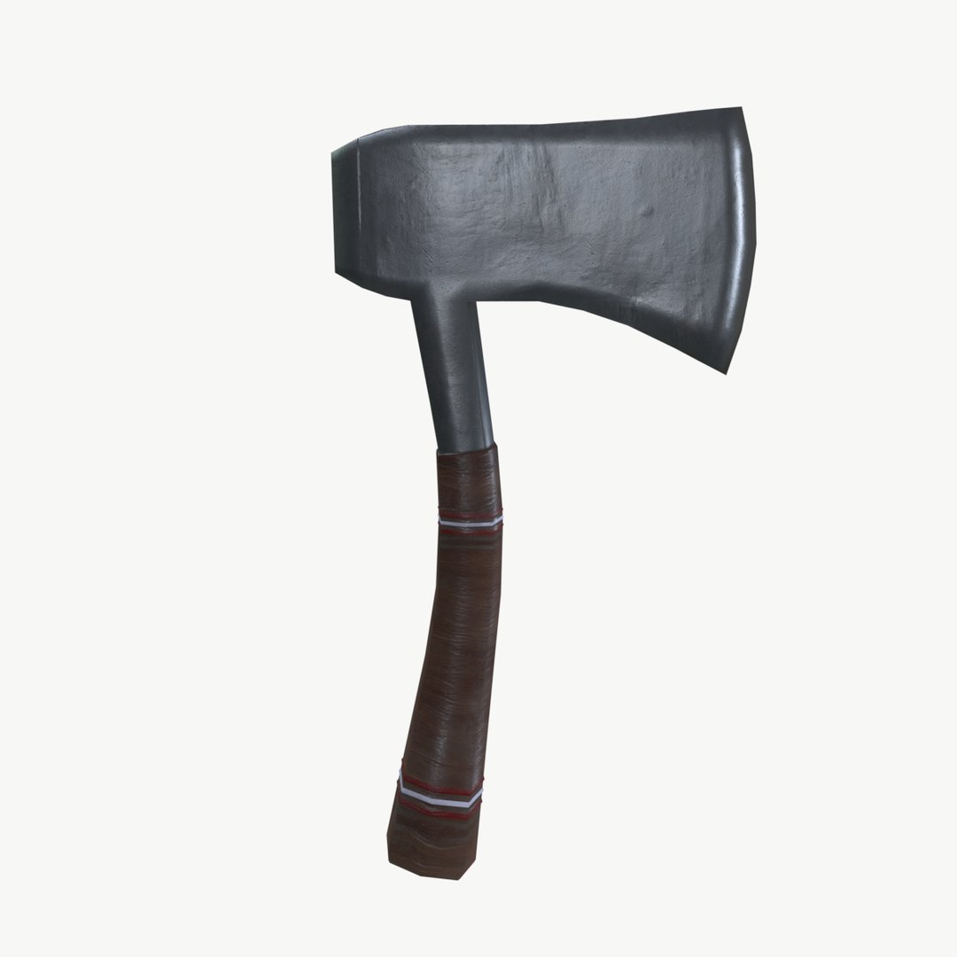 Hatchet Axe 3D Model - TurboSquid 2296955