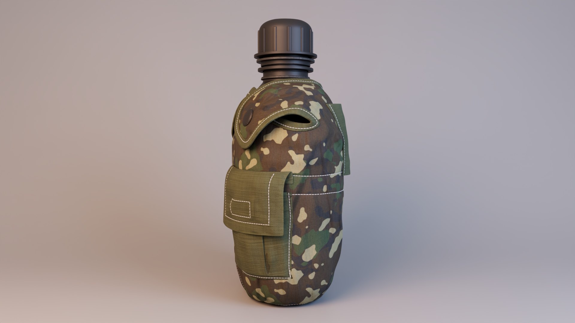 Military Bottle 3D Model - TurboSquid 2235742