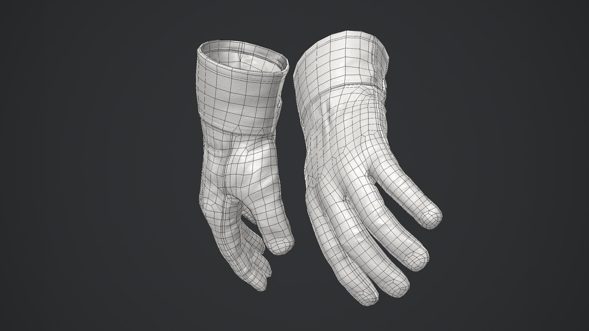 3D Model Welding Gloves - TurboSquid 2258139