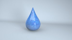 Water drop 3D model - TurboSquid 1188471