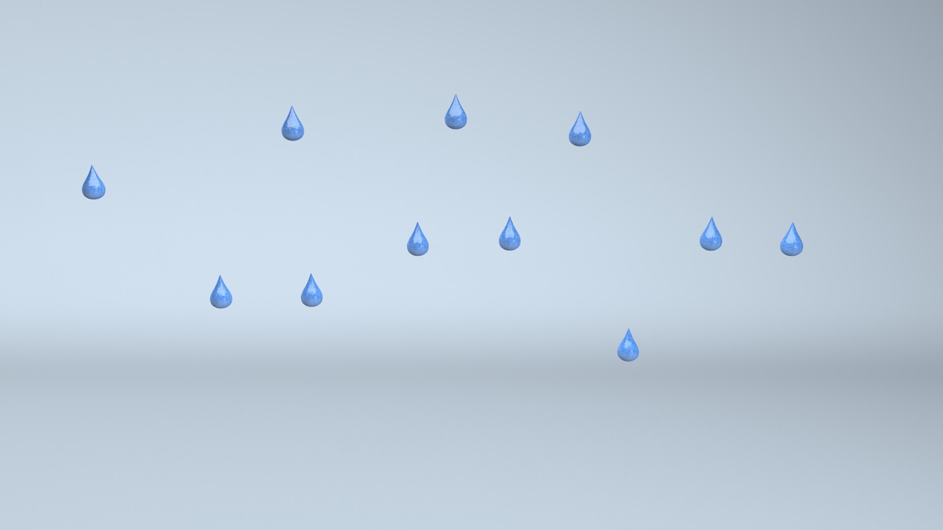 Raindrop Rain Drop 3d C4d