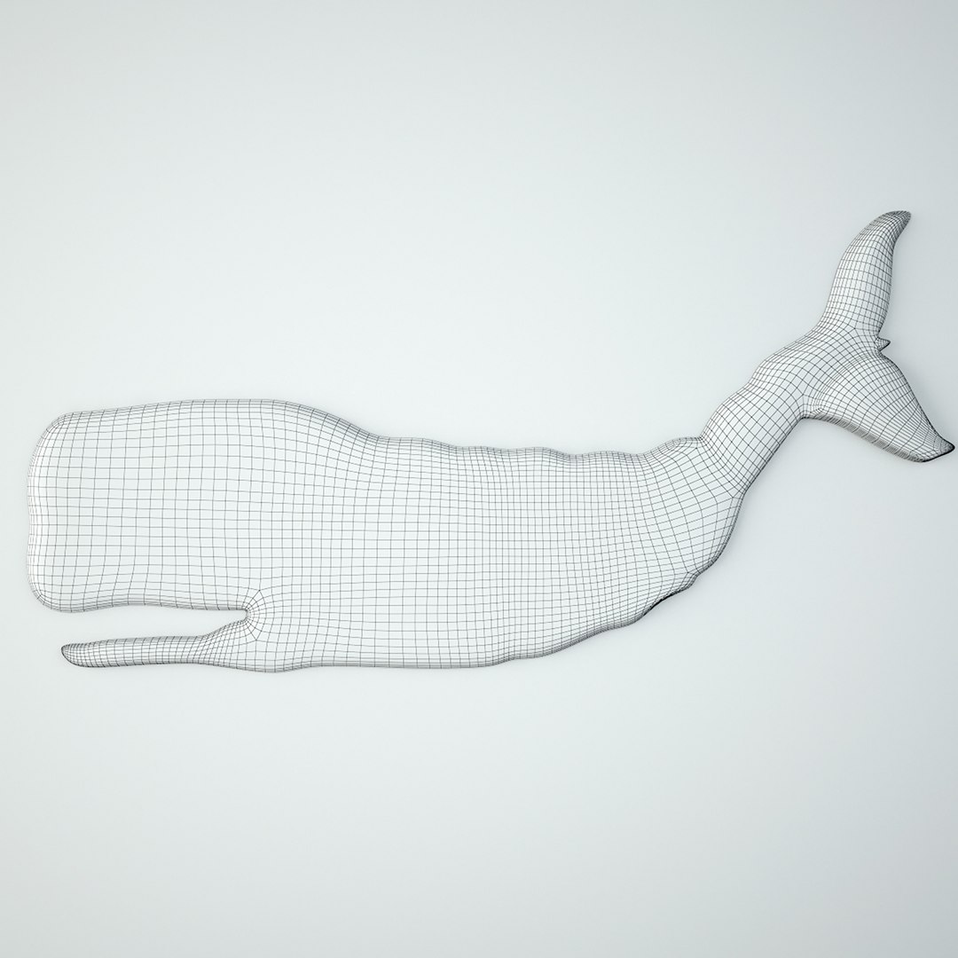 3D Rustic Carved Wooden Whale Model - TurboSquid 2129072