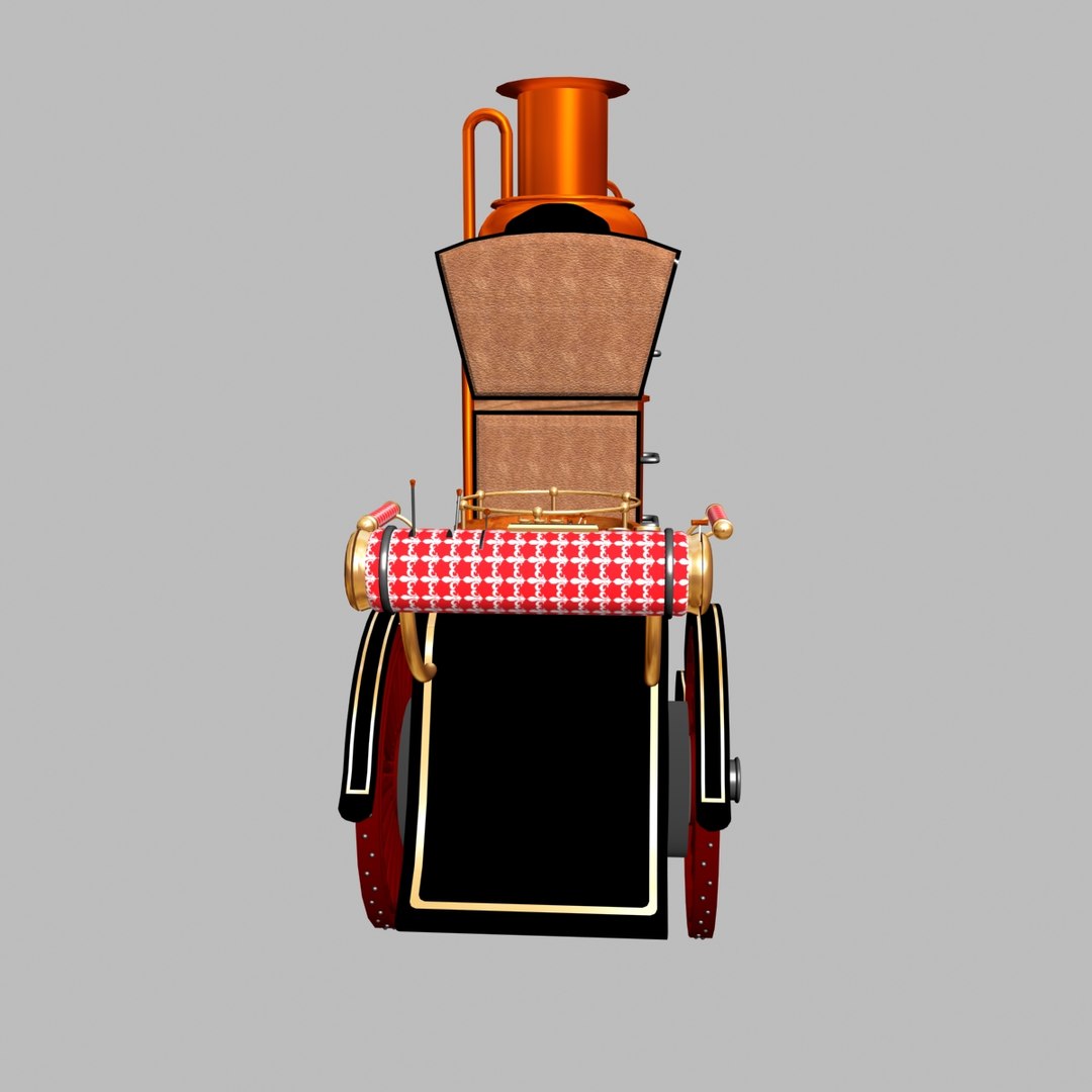 3d Fantasy Steampunk Wheelchair