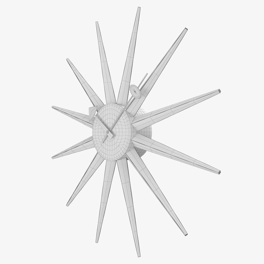 3D Model Wall Clock Modern Design Zegar - TurboSquid 2021186