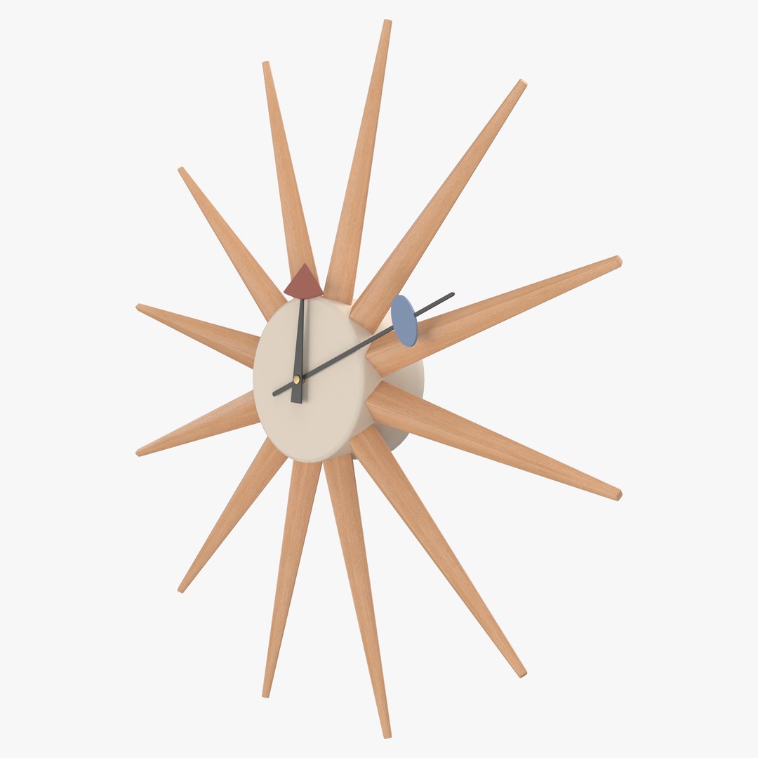 3D Model Wall Clock Modern Design Zegar - TurboSquid 2021186
